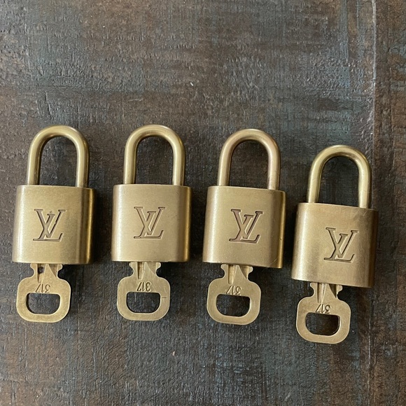 Louis Vuitton | Accessories | Authentic Lv Lock And Key 37 | Poshmark